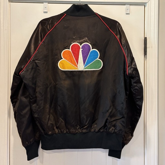 East West Interprises | Jackets & Coats | Vintage 8s Nbc Peacock Logo ...